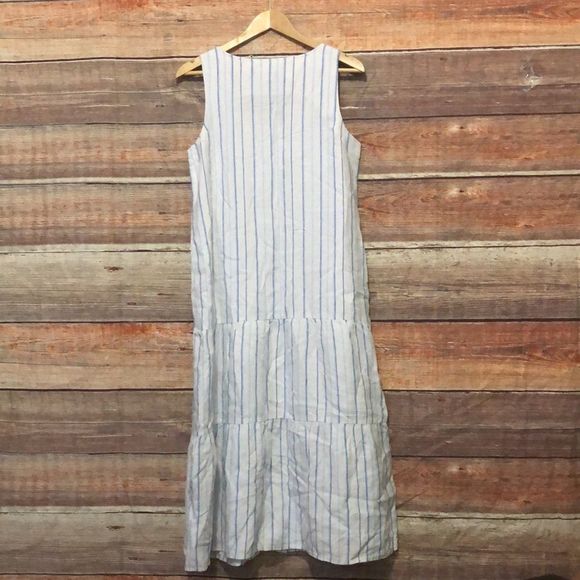 J. Jill | Dresses | J Jill Linen Dress Petite M S34 | Poshmark